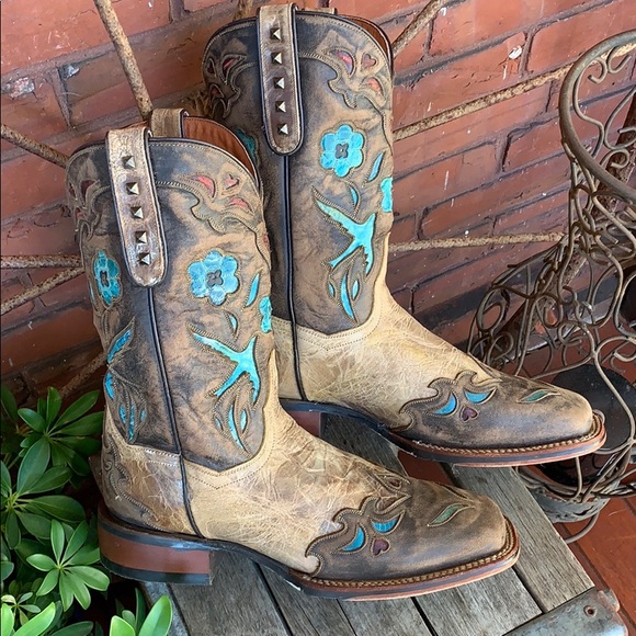 Dan Post | Shoes | Dan Post Bluebird Square Toe Boots | Poshmark